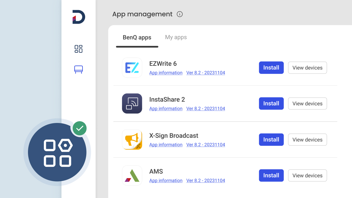 [DMS] How to install and manage apps